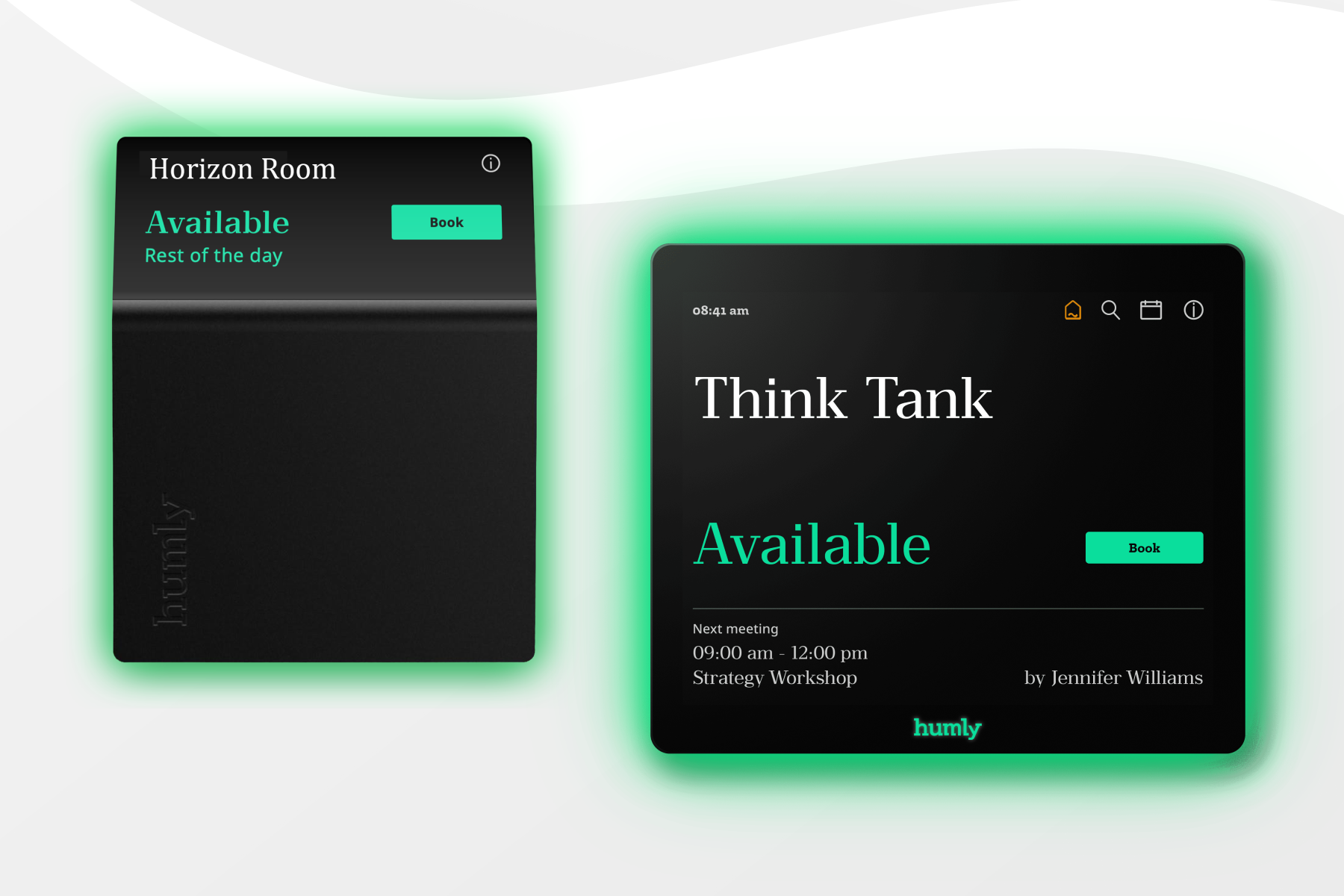Humly Booking Device - Desk booking and more